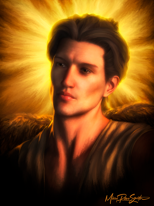 Archangel Gabriel Portrait – Missy Reno Smith